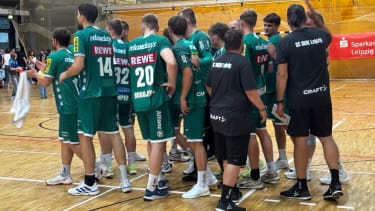 SC DHfK Leipzig gewinnt Test gegen Dessau-Roßlauer HV | handball-world