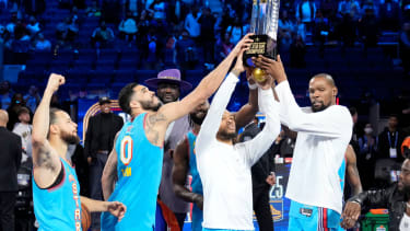 NBA - Die OGs triumphieren: Team Shaq gewinnt All-Star-Turnier - Curry erneut MVP | Basketball-World