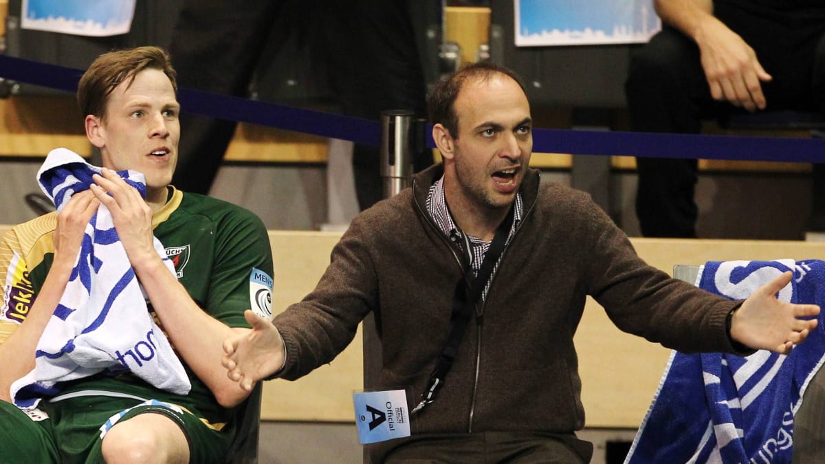 Bob Hanning und Sören Christophersen vor dem Topspiel Füchse Berlin ...